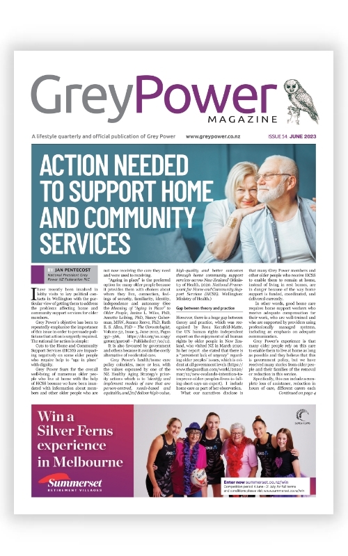 Our Magazine - Grey Power New Zealand Federation Inc.